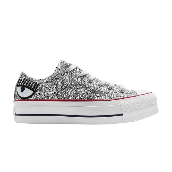 CONVERSE Chiara Ferragni X Chuck Taylor All Star Lift Ox Sneakers - Silver