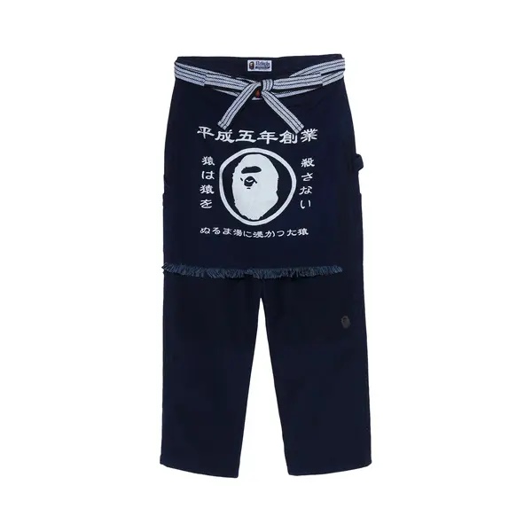A BATHING APE Sashiko Painter Pants