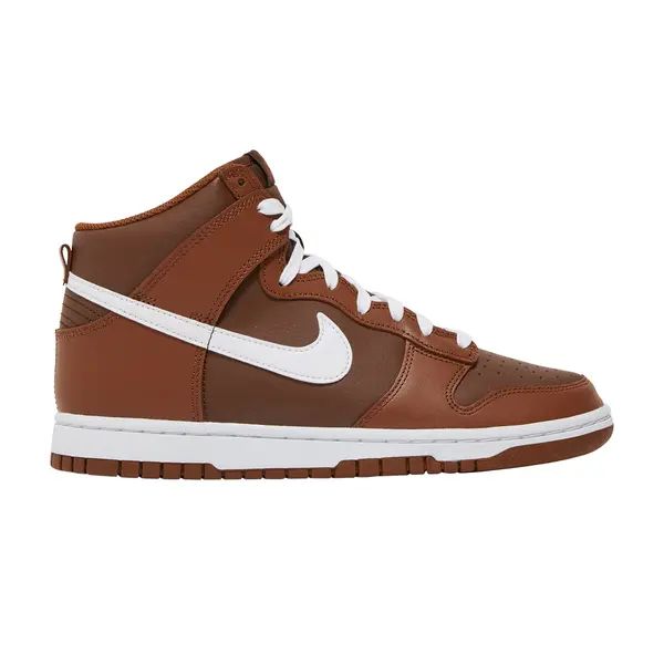 Nike Dunk High Top Sneakers - Brown