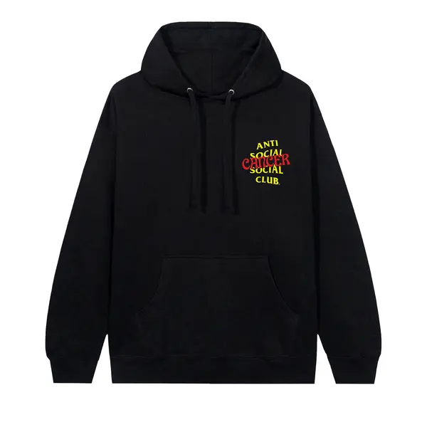 ANTI SOCIAL SOCIAL CLUB Cancer Hoodie - Black