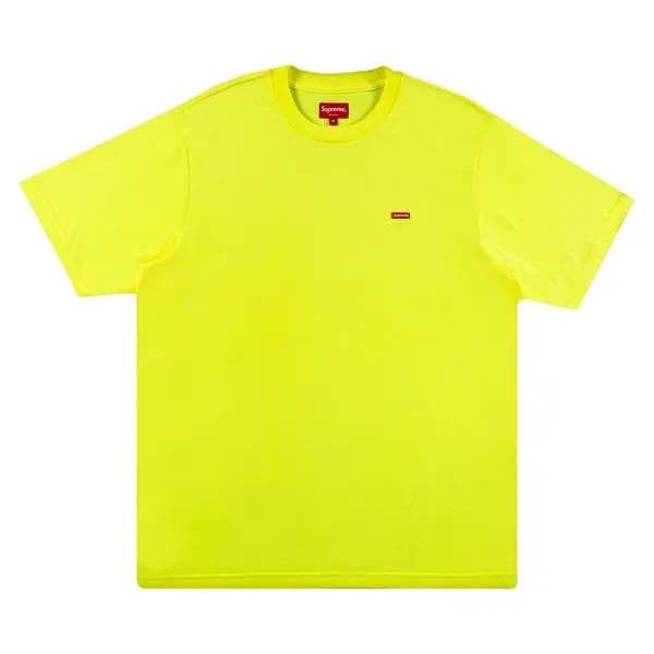Supreme Small Box Tee 'fluorescent - Yellow