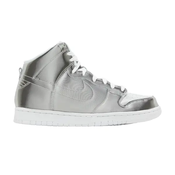 Nike Clot X Dunk High 'flux' Sneaker - Silver
