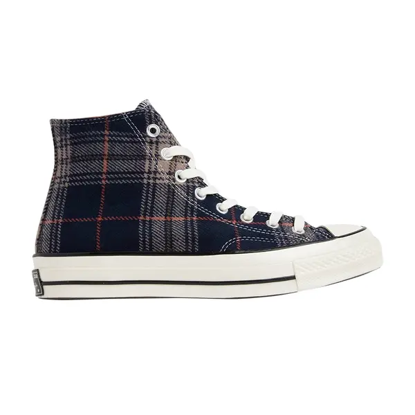 CONVERSE Chuck Taylor All Star 70 Hi Plaid Pack - Blue