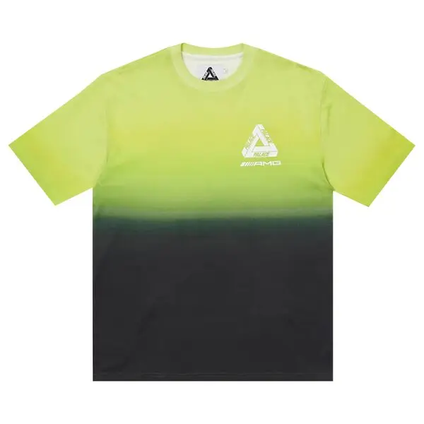PALACE X Amg 2.0 New York T-shirt 'black/lime - Multicolor