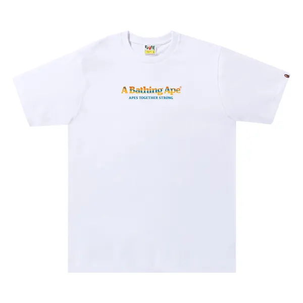 A BATHING APE Mountain Tee - White