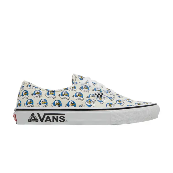 VANS Palace X Skate Authentic Jeremy The Duck Sneakers - White