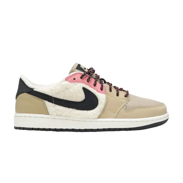 JORDAN 1 Retro Low Fleece - Tan