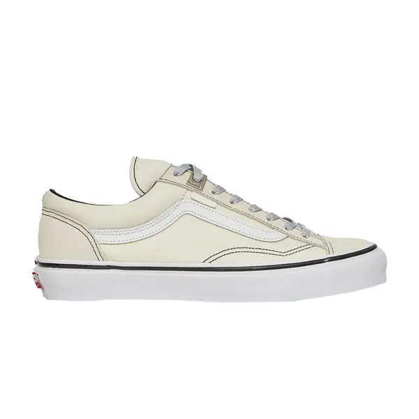 VANS X Alyx Og Style 36 Silver Lace Up Sneakers - White