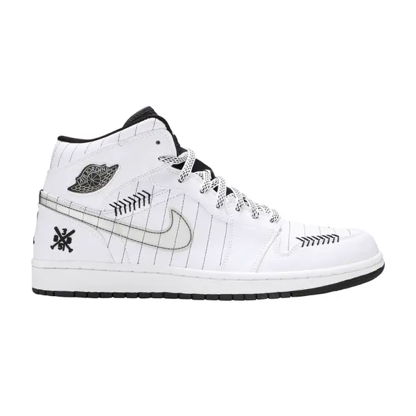 JORDAN 1 Retro 'barons Home' Sneakers - White