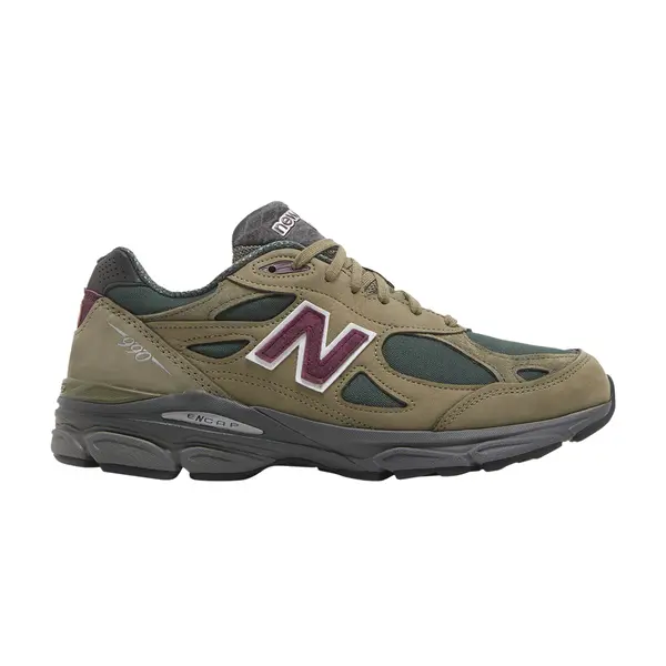 NEW BALANCE Teddy Santis X 990v3 Made In Usa Sneakers - Green