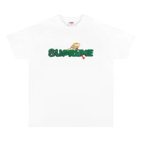 Supreme Lizard Tee - White