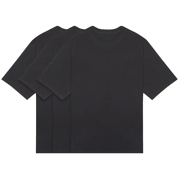 Fear Of God Three Pack T-shirts - Black