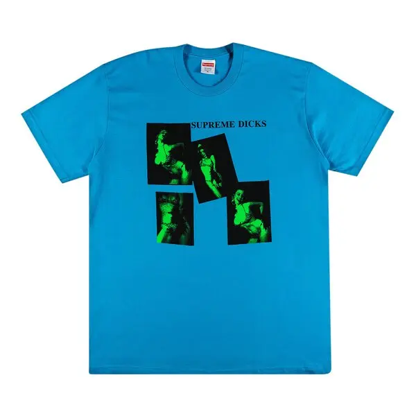 Supreme Dicks Tee 'bright - Blue