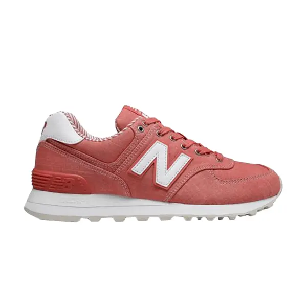NEW BALANCE 574 Lace-up Sneakers - Pink