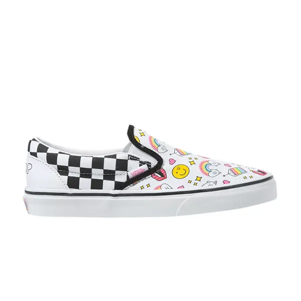 VANS Flour Shop X Classic Slip-on Icons Checkerboard