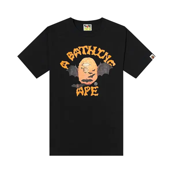 A BATHING APE Halloween College Tee