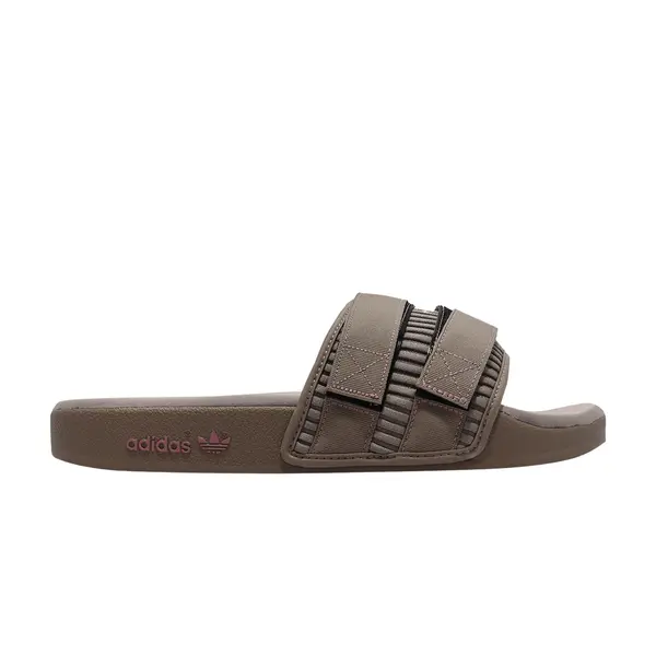 Adidas Adilette 2.0 Pride Slides - Brown