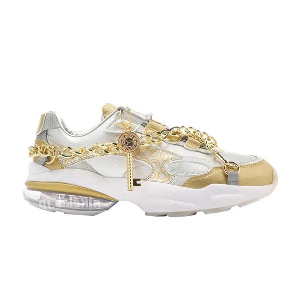 Puma One Piece X Cell Venom Sneakers Gold Editorialist