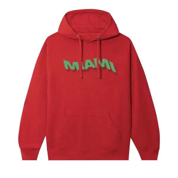 ANTI SOCIAL SOCIAL CLUB Miami Hoodie - Red