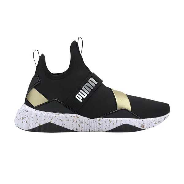 PUMA Defy Mid Metal Sneakers - Black