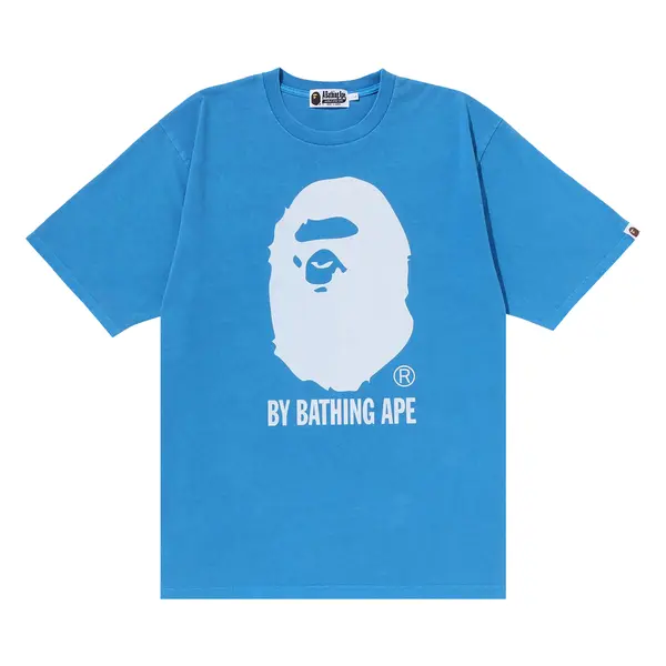 A BATHING APE Overdye Relaxed Tee - Blue