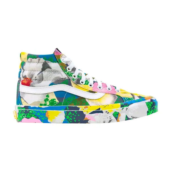 VANS Kenzo X Og Sk8-hi Lx Floral Sneakers - Yellow