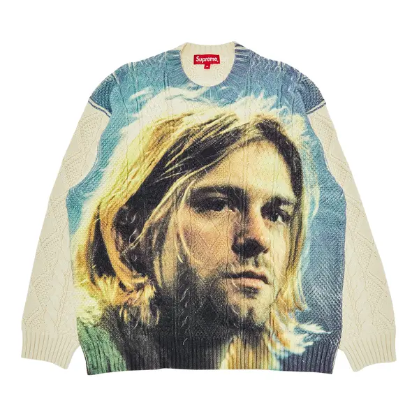 Supreme Kurt Cobain Sweater - White
