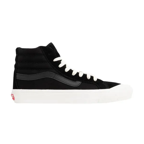 VANS Og Style 138 Lx Checkerboard High-top Sneakers - Black
