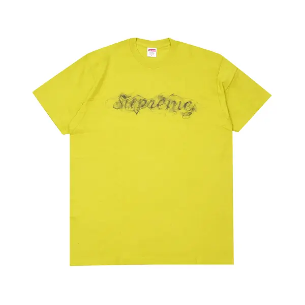 Supreme Smoke Tee 'sulfur - Yellow