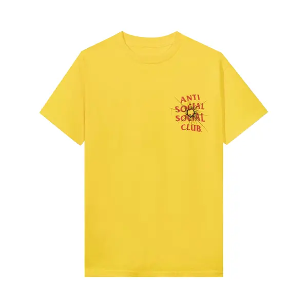 ANTI SOCIAL SOCIAL CLUB Theories Tee - Yellow
