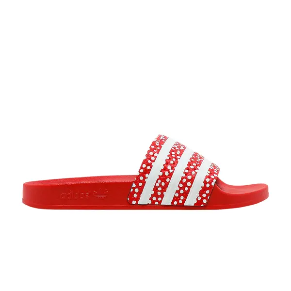 Adidas Adilette Slide 'polka Vivid - Red