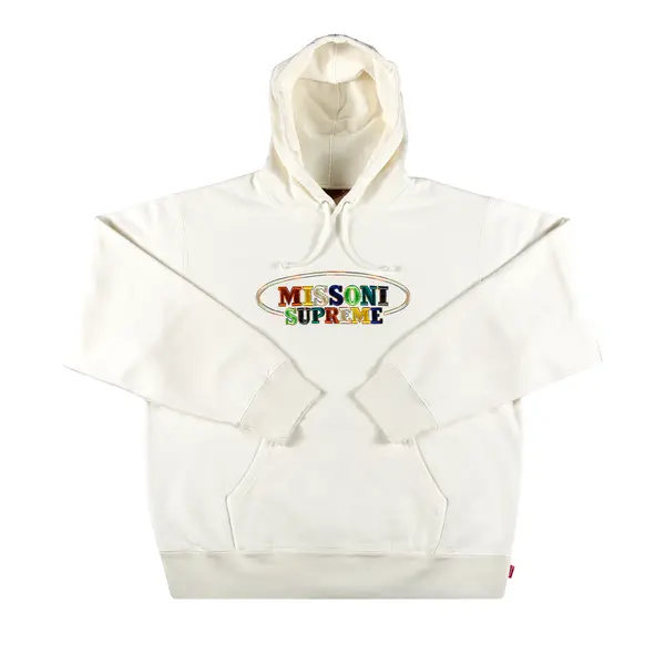 Supreme X Missoni Hooded Sweatshirt - White