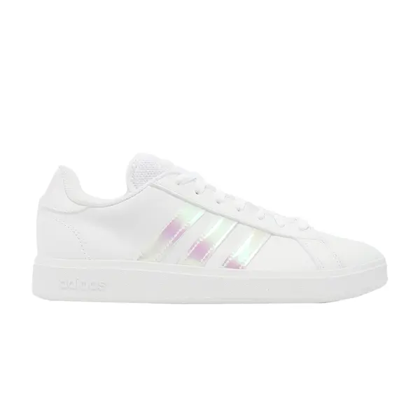 Adidas Grand Court Td Iridescent Sneakers - White