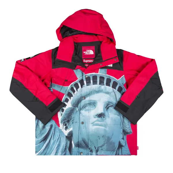 Supreme X The North Face Mountain Jacket - Red
