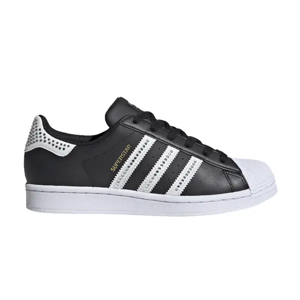 Adidas Superstar 'bling' Sneakers - Black