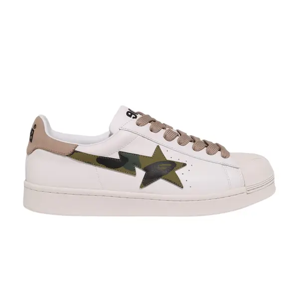 A BATHING APE Skullsta #1 L Sneakers - White