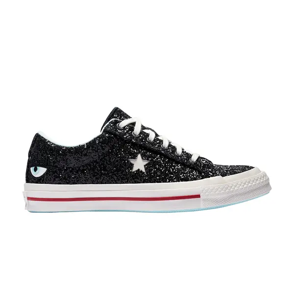 CONVERSE Chiara Ferragni X One Star Low Top Glitter - Black