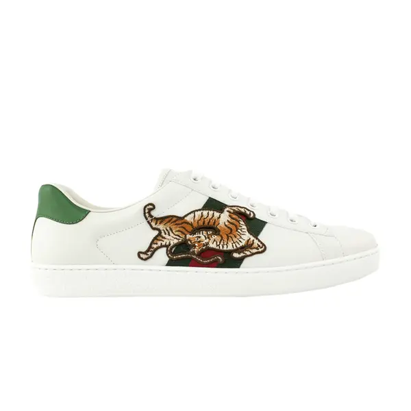 Gucci Ace Tiger Sneakers - White