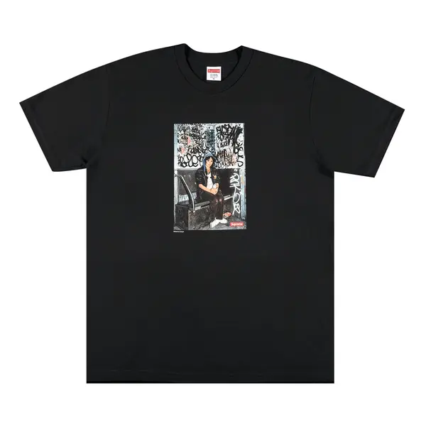 Supreme X Lady Pink Tee - Black