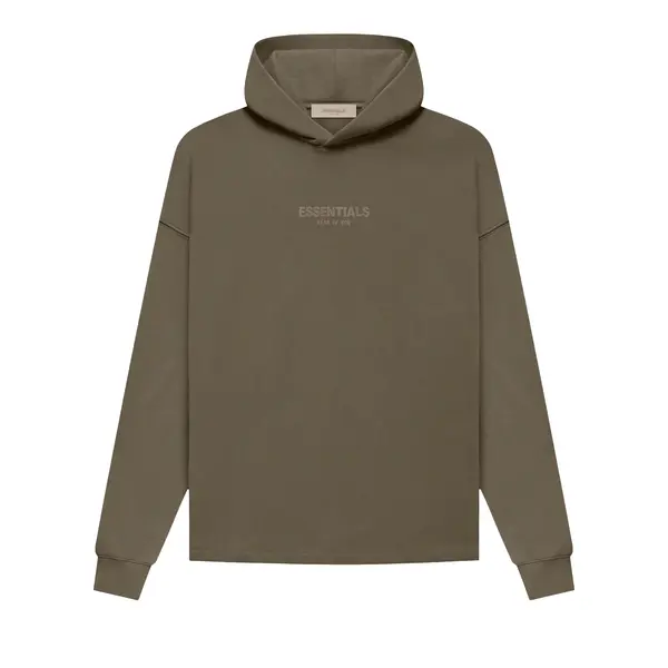 Fear Of God Relaxed Fit Hoodie - Brown