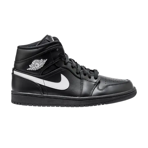 JORDAN 1 Mid Sneakers - Black