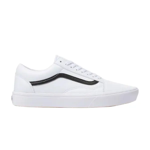 VANS Comfycush Old Skool Classic Tumble - White