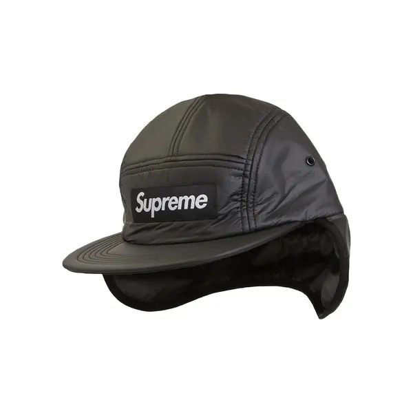 Supreme X Primaloft Earflap Camp Cap - Black