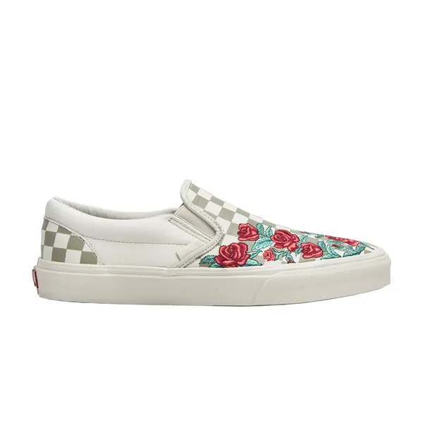 VANS Slip-on Dx Rose Embroidery - Black