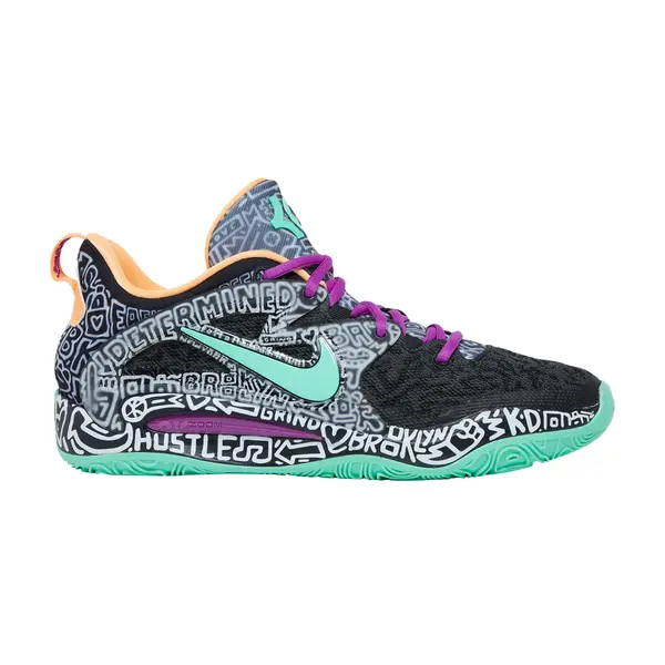 Nike Timothy Goodman X Kd 15 Ep 'brooklyn Courts' Sneakers - Black