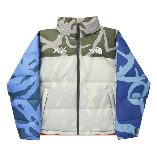 The North Face X Kaws Retro 1996 Nuptse Jacket - Cream