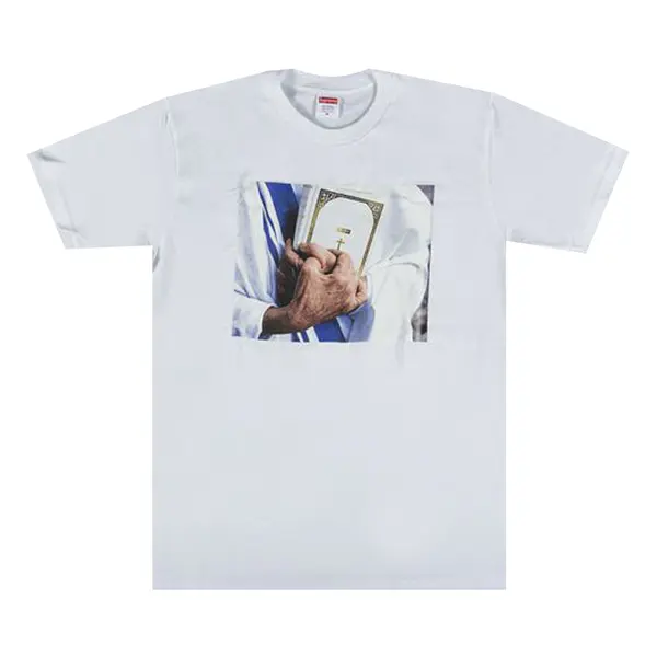 Supreme Bible Tee - White