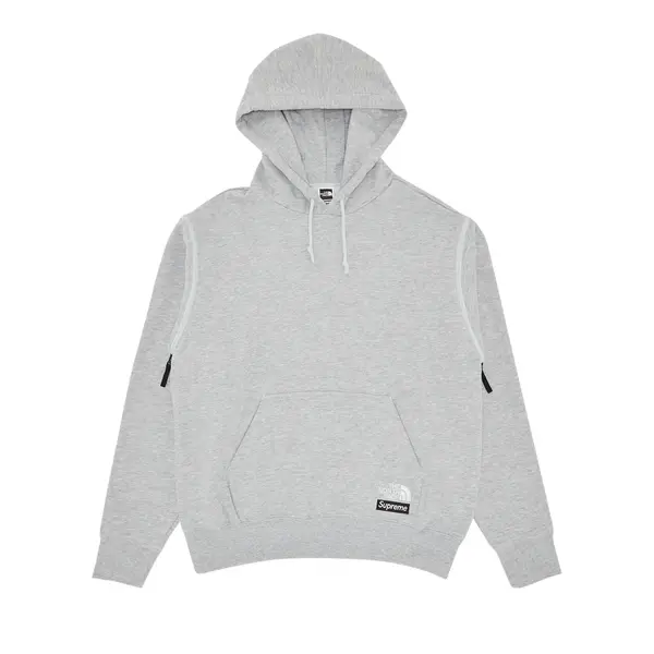 Supreme X The North Face Convertible Hooded Sweatshirt - Grey