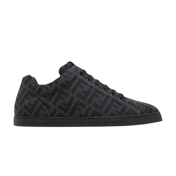 Fendi Ff Motif Lace-up Sneakers
