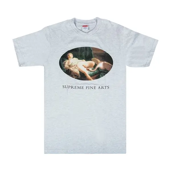 Supreme Leda And The Swan Tee 'ash - Grey